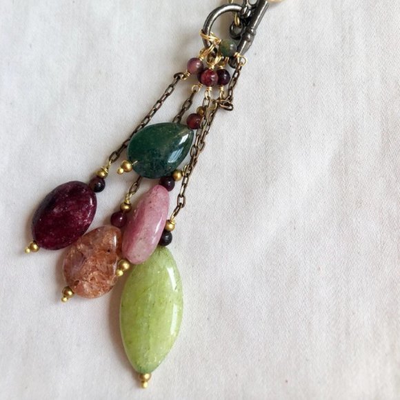 Nakamol | Jewelry | Nakamol Multi Color Semi Beaded Pendant Necklace ...